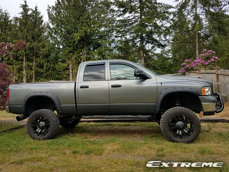 2012 Ram 2500 - 20x9 Raceline Wheels 35x12.5R20 Mastercraft Tires Rough ...