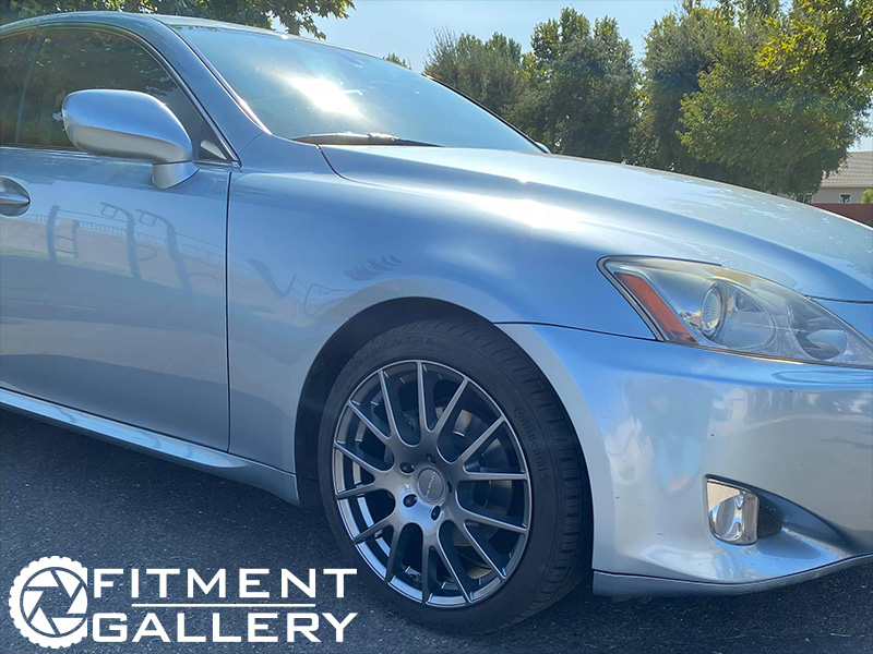 2006 Lexus IS250 - 18x8 Vision Wheels 225/40R18 Continental Tires