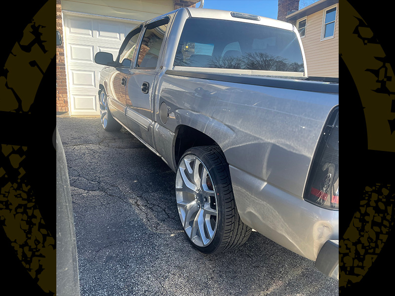 2006 Chevrolet Silverado 1500 24x10 Replica Wheels Wheels, 48% OFF