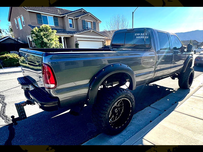 2006 Ford F-350 Super Duty - 24x14 TIS Offroad Wheels 40x15.50R24 ...