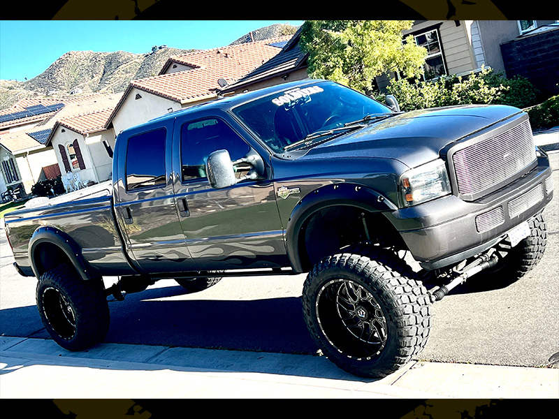 2006 Ford F-350 Super Duty - 24x14 TIS Offroad Wheels 40x15.50R24 ...