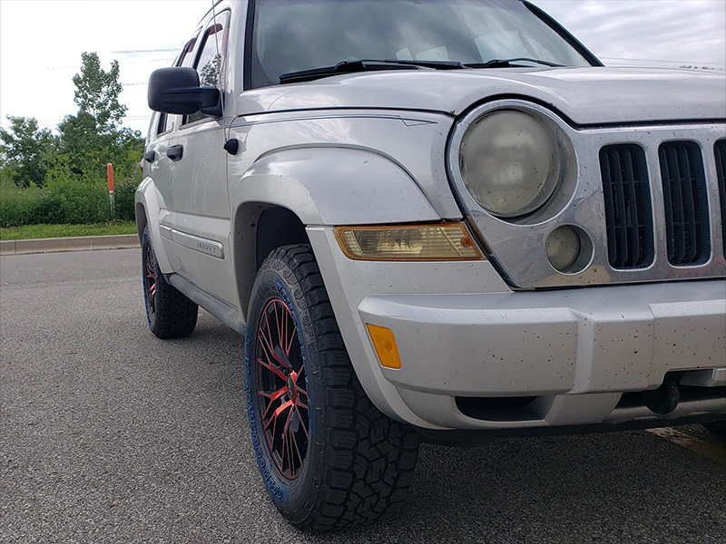 2006 Jeep Liberty - 17x7.5 RTX Wheels 245/65R17 Toyo Tires