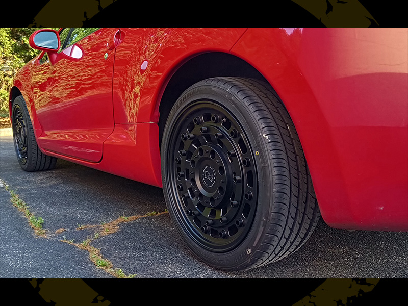 2006 Mitsubishi Eclipse - 18x8 Black Rhino Wheels 235/40R18 Ironman Tires