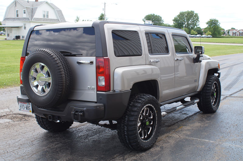 2007 Hummer H3 - 20x9 Monster Energy Wheels 33x12.50R20 Federal Tires
