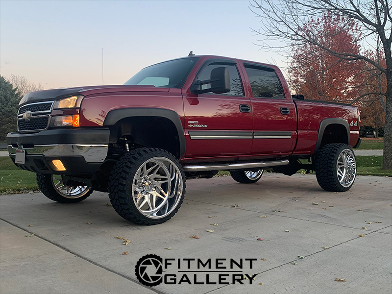 2007 Chevrolet Silverado 2500 HD - 24x14 American Force Wheels LT33x14 ...
