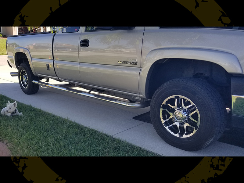 2007 Chevrolet Silverado 2500 HD - 16x8 Gear Off Road Wheels
