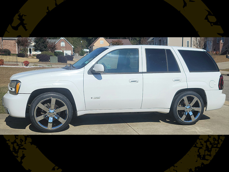 2007 Chevrolet Trailblazer - 22x9 Factory Reproductions Wheels 265 ...