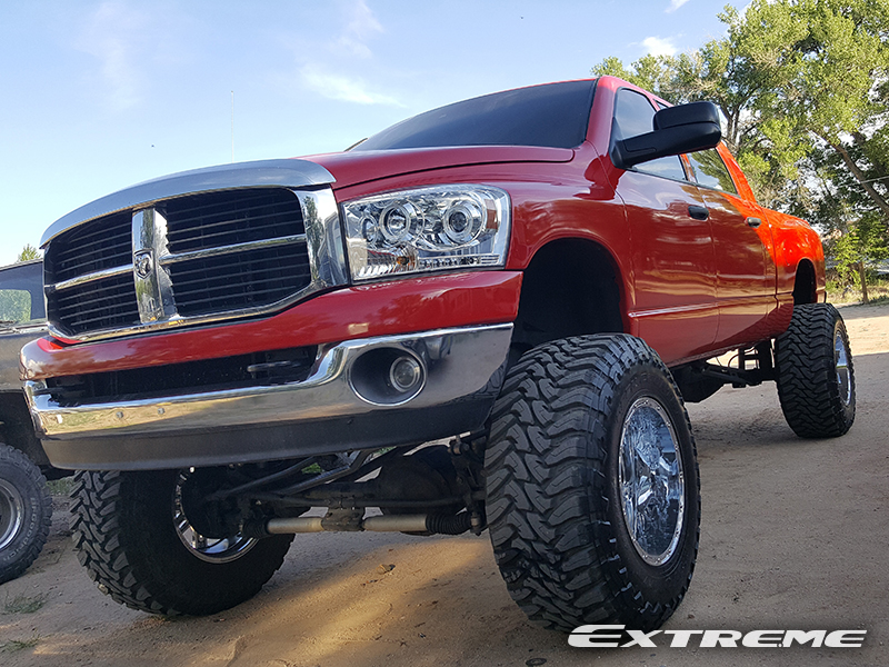 2007 Dodge Ram 2500 - 20x14 Fuel Offroad Wheels 40x15.5R20 Toyo Tires ...