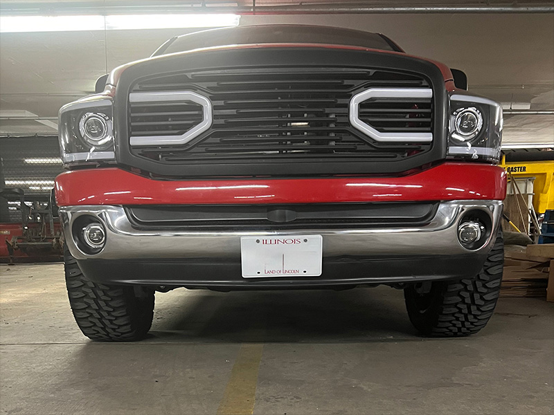 2007 Dodge Ram 1500 - 20x10 Buck Commander Wheels LT33x12.50R20 Haida Tires