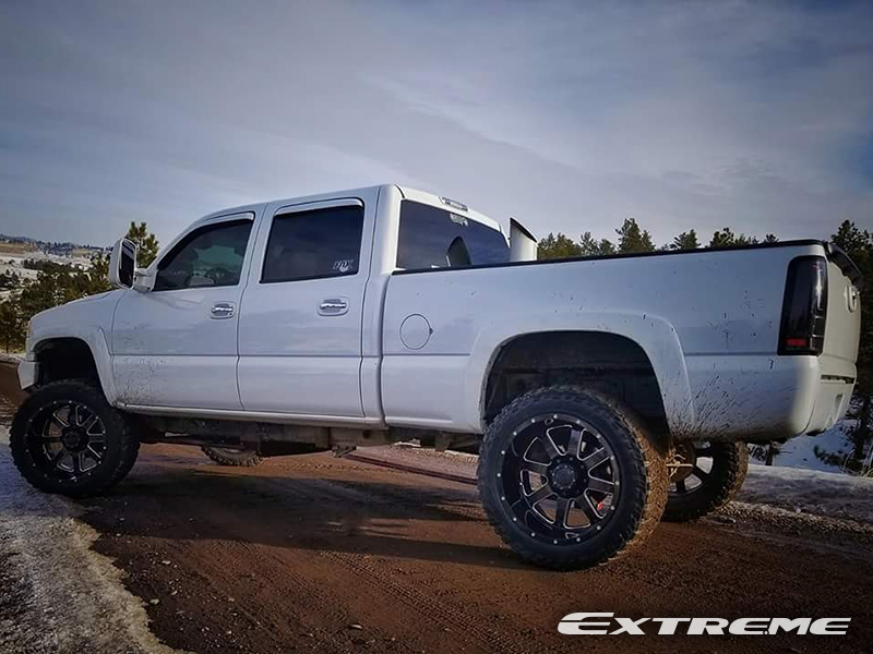 2007 GMC Sierra 2500 HD - 20x12 Vision Offroad Wheels 35x12.5R20 Cooper ...