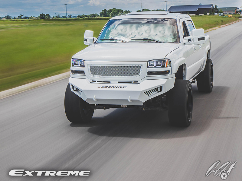 2007 GMC Sierra 2500 HD - 20x12 Vision Offroad Wheels 35x12.5R20 Cooper ...