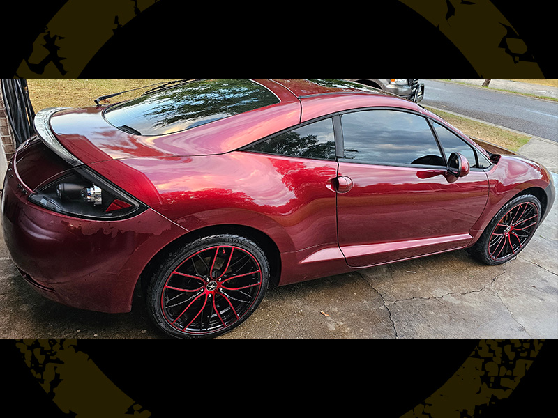 2007 Mitsubishi Eclipse - 20x8.5 Karma Wheels 245/35ZR20 Advanta Tires