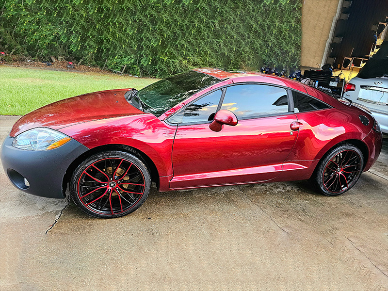 2007 Mitsubishi Eclipse - 20x8.5 Karma Wheels 245/35ZR20 Advanta Tires