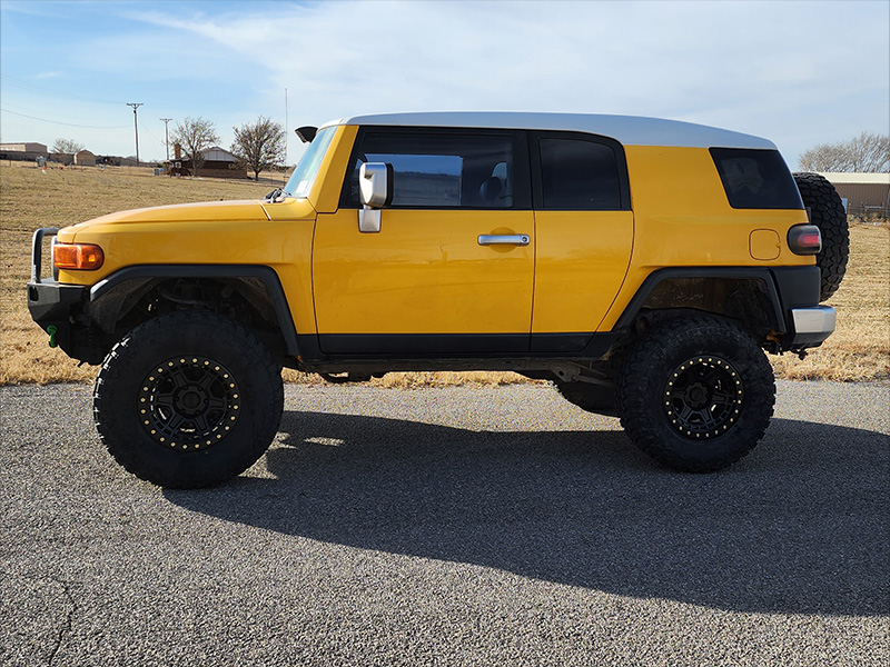 2007 Toyota FJ Cruiser - 17x9 Black Rhino Wheels 35X12.50R17 Centennial ...