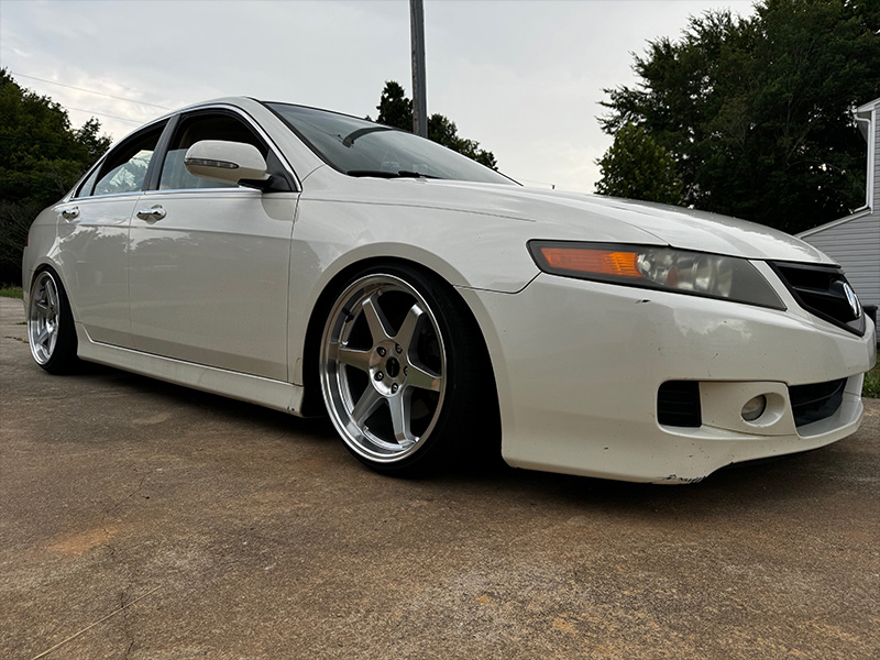 2008 Acura TSX - 18x9.5 Vors Wheels 215/35ZR18 Lexani Tires