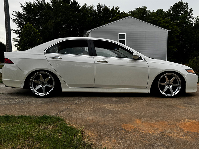 2008 Acura TSX - 18x9.5 Vors Wheels 215/35ZR18 Lexani Tires