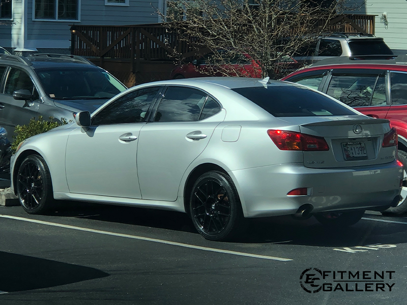 2008 Lexus IS250 - 18x8 Drifz Wheels 225/40R18 Michelin Tires