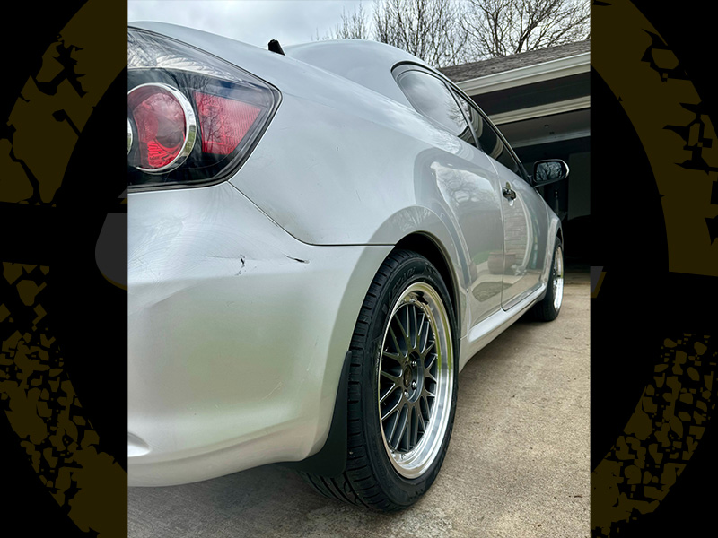 2008 Scion tC - 18x8 Vors Wheels 235/45ZR18 Lexani Tires