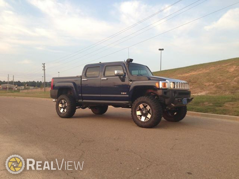 Hummer H3 With Rockstar Rims