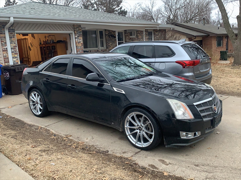 2009 Cadillac CTS - 20x8.5 Fittipaldi Wheels 245/35ZR20 Advanta Tires