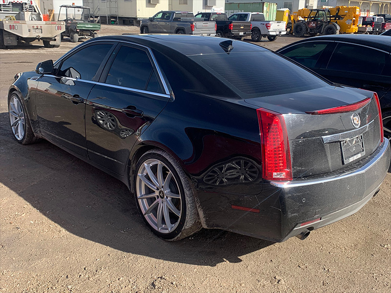 2009 Cadillac CTS - 20x8.5 Fittipaldi Wheels 245/35ZR20 Advanta Tires