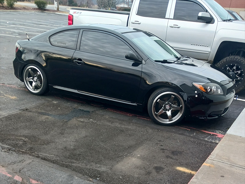 2009 Scion tC - 18x8.5 XXR Wheels 215/40ZR18 Lexani Tires