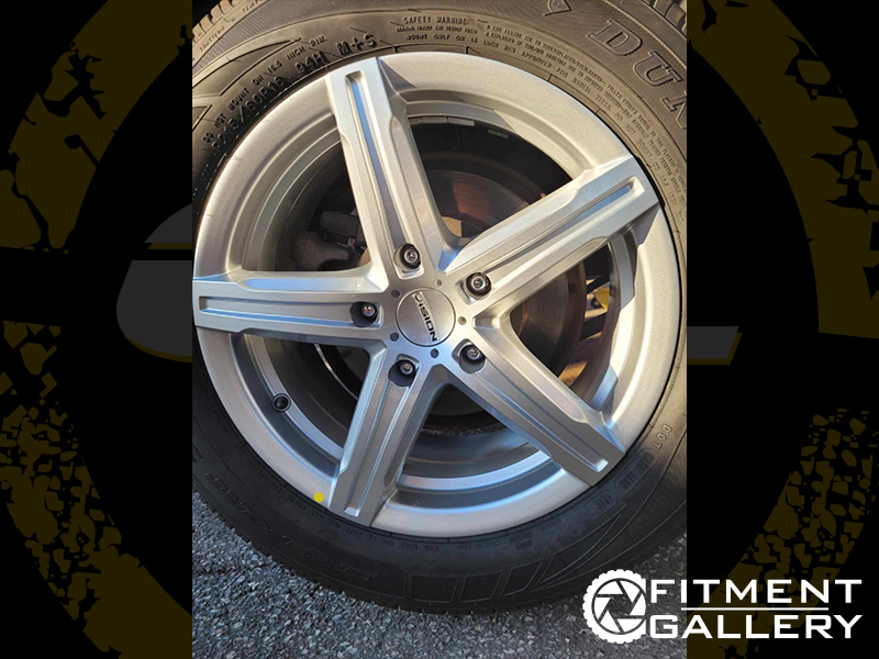 2009 Toyota Camry - 16x7 Vision Wheels 215/60R16 Dunlop Tires