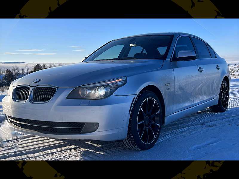 2010 BMW 535i xDrive - 18x8 Ravetti Wheels 225/45ZR18 Ironman Tires
