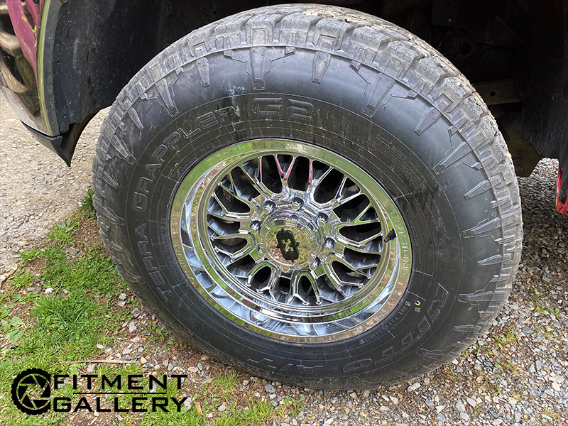 2010 Dodge Ram 2500 - 18x9 Vision Offroad Wheels LT285/75R18 Nitto Tires