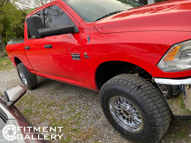 2010 Dodge Ram 2500 - 18x9 Vision Offroad Wheels LT285/75R18 Nitto Tires