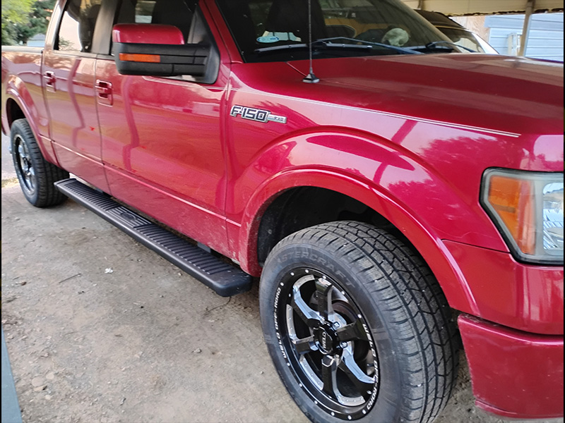 2010 Ford F-150 - 20x9 Weld Off-Road Wheels 275/55R20 Mastercraft Tires