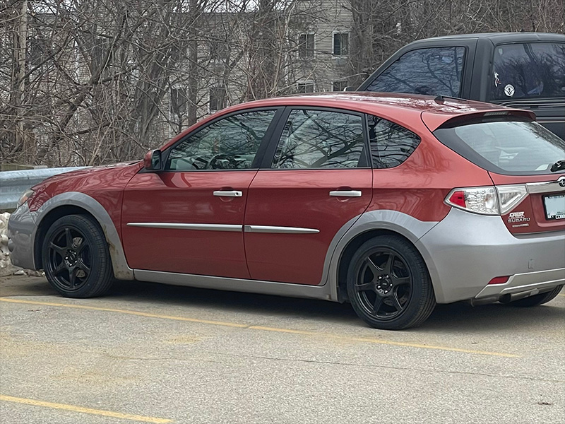 2010 Subaru Impreza - 16x7.5 Konig Wheels 205/45R16 Lexani Tires