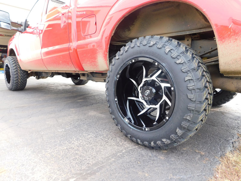 2011 Ford F-250 Super Duty - 20x12 Vision Wheels 35x12.5R20 Atturo Tires