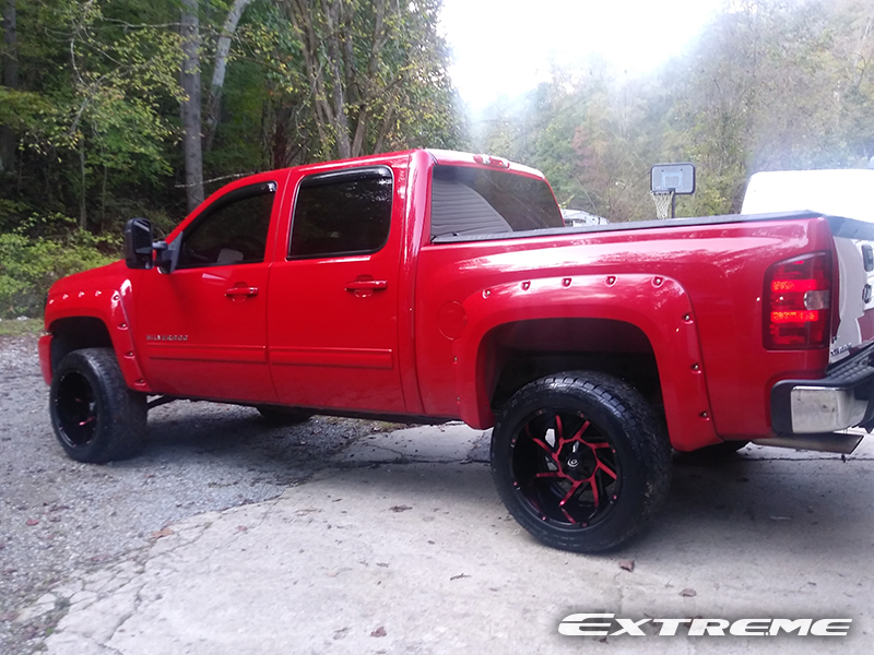 2011 Chevrolet Silverado 1500 - 20x12 Vision Wheels 305/50r20 Lexani ...