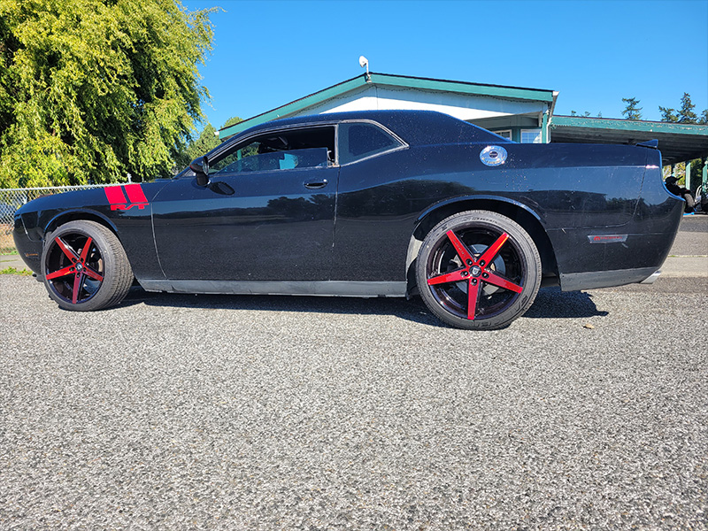 2011 Dodge Challenger - 20x10 Lexani Wheels 255/40ZR20 Falken Tires