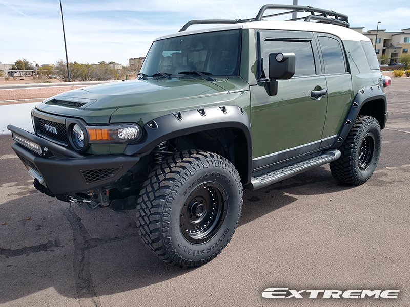 2011 Toyota FJ Cruiser - 17x9 Centerline Wheels 315/70R17 Firestone ...