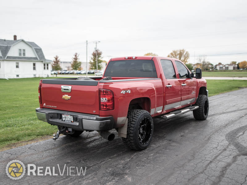 2012 Chevrolet Silverado 2500 HD - 20x12 Hostile Wheels 33x12.5R20 Toyo ...