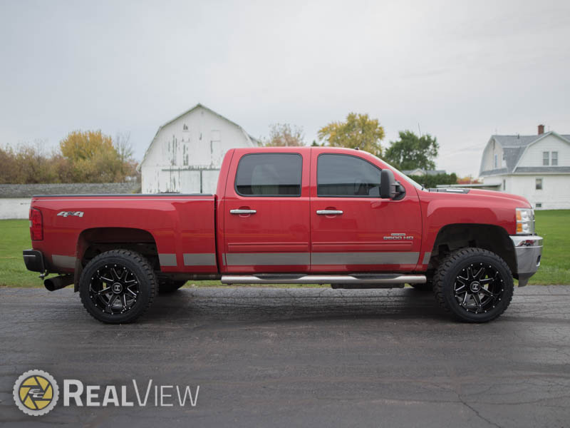 2012 Chevrolet Silverado 2500 HD - 20x12 Hostile Wheels 33x12.5R20 Toyo ...