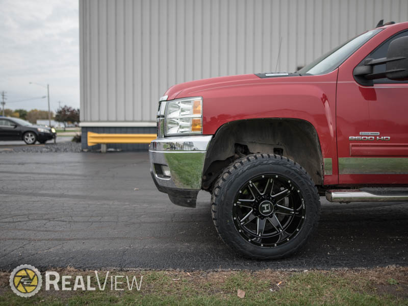 2012 Chevrolet Silverado 2500 HD - 20x12 Hostile Wheels 33x12.5R20 Toyo ...
