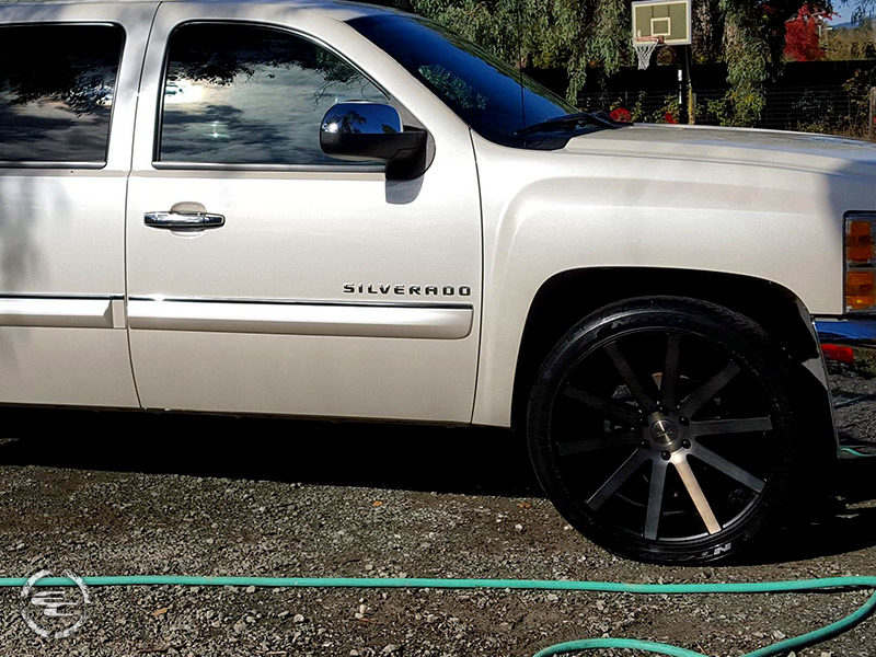 2012 Chevrolet Silverado 1500 - 24x10 Dub Wheels 285/35R24 Nitto Tires ...