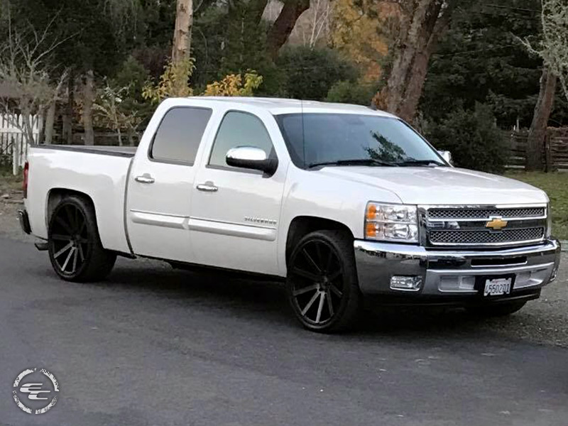 2012 Chevrolet Silverado 1500 - 24x10 Dub Wheels 285/35R24 Nitto Tires ...