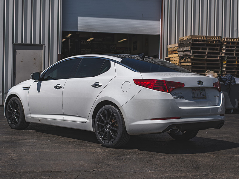2012 Kia Optima - 18x8 Konig Wheels 225/45ZR18 Ironman Tires