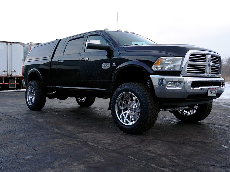 2012 Ram 3500 - Directional Gear Alloy Forged Wheels 37x12.5R22 Nitto ...