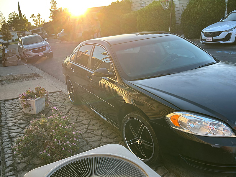 2012 Chevrolet Impala - 20x9 2Crave Signature Series Wheels 235/35R20 ...