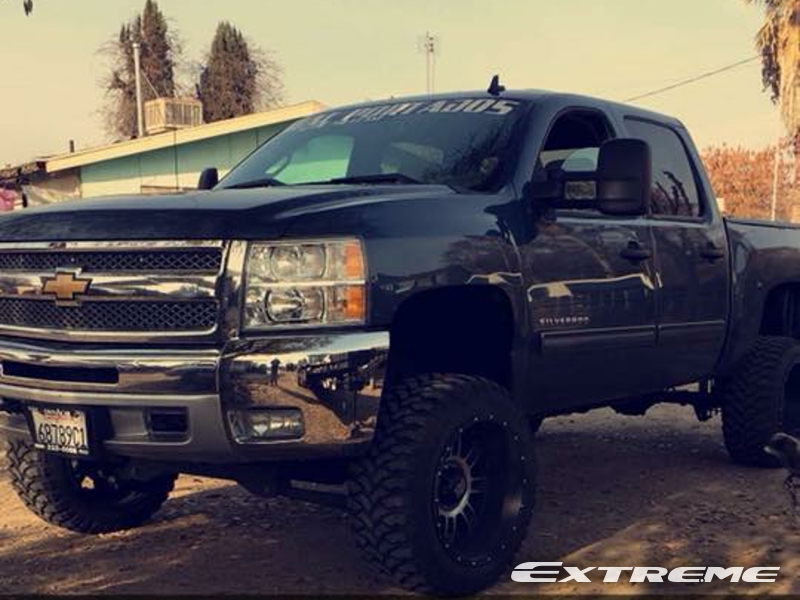 2012 silverado mudding
