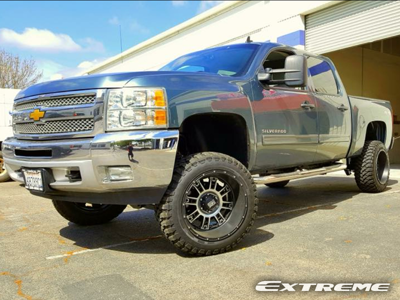 2012 silverado mudding