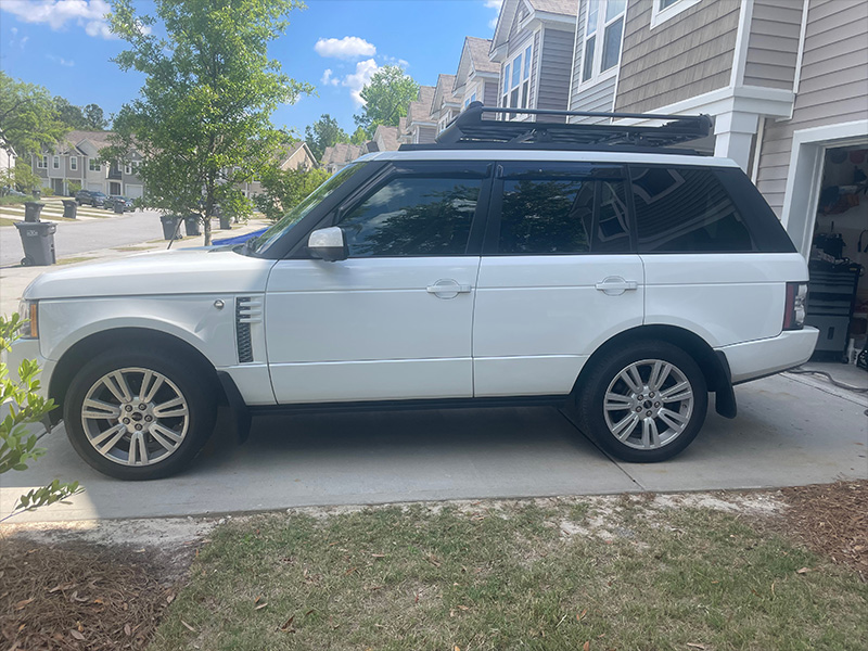 2012 Land Rover Range Rover Sport - 20x8.5 Ravetti Wheels LT275/55R20 ...