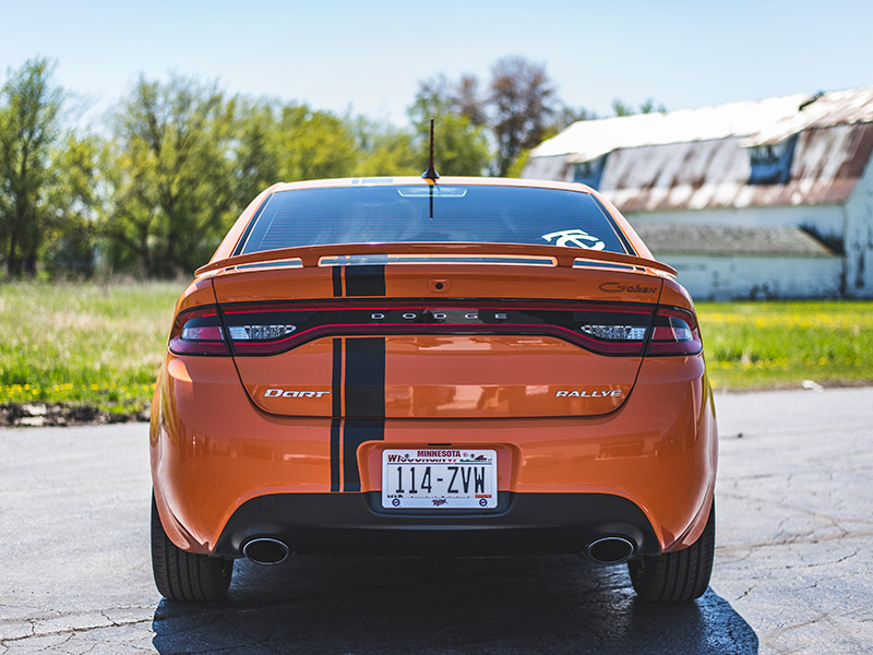 2013 Dodge Dart - 17x7 Maxxim Wheels 225/45ZR17 Ironman Tires