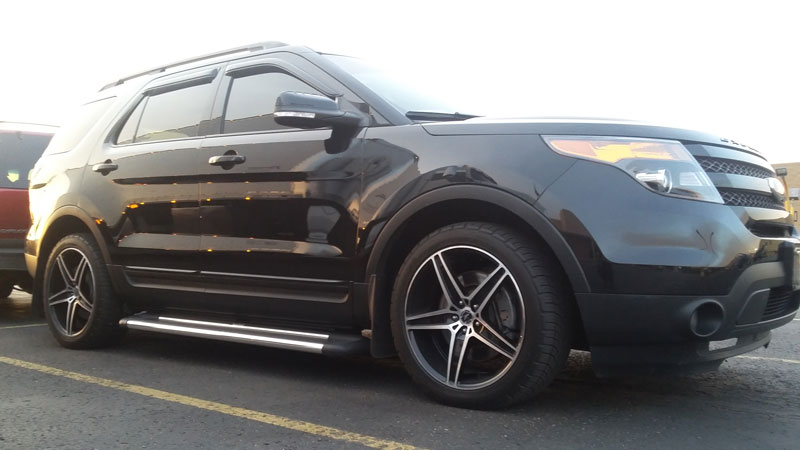 2013 Ford Explorer 20x8.5 Platinum BFGoodrich 255/45ZR20