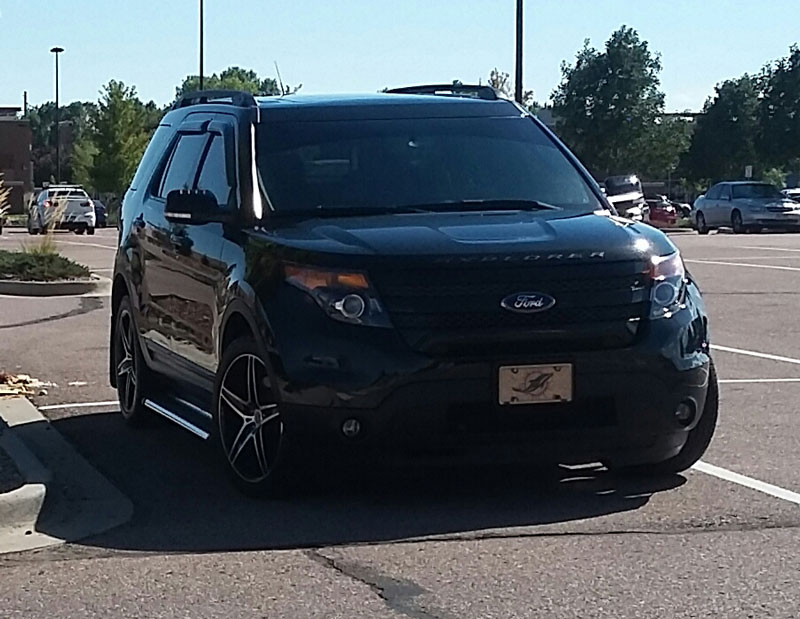 2013 Ford Explorer - 20x8.5 Platinum Wheels 255/45ZR20 BFGoodrich Tires
